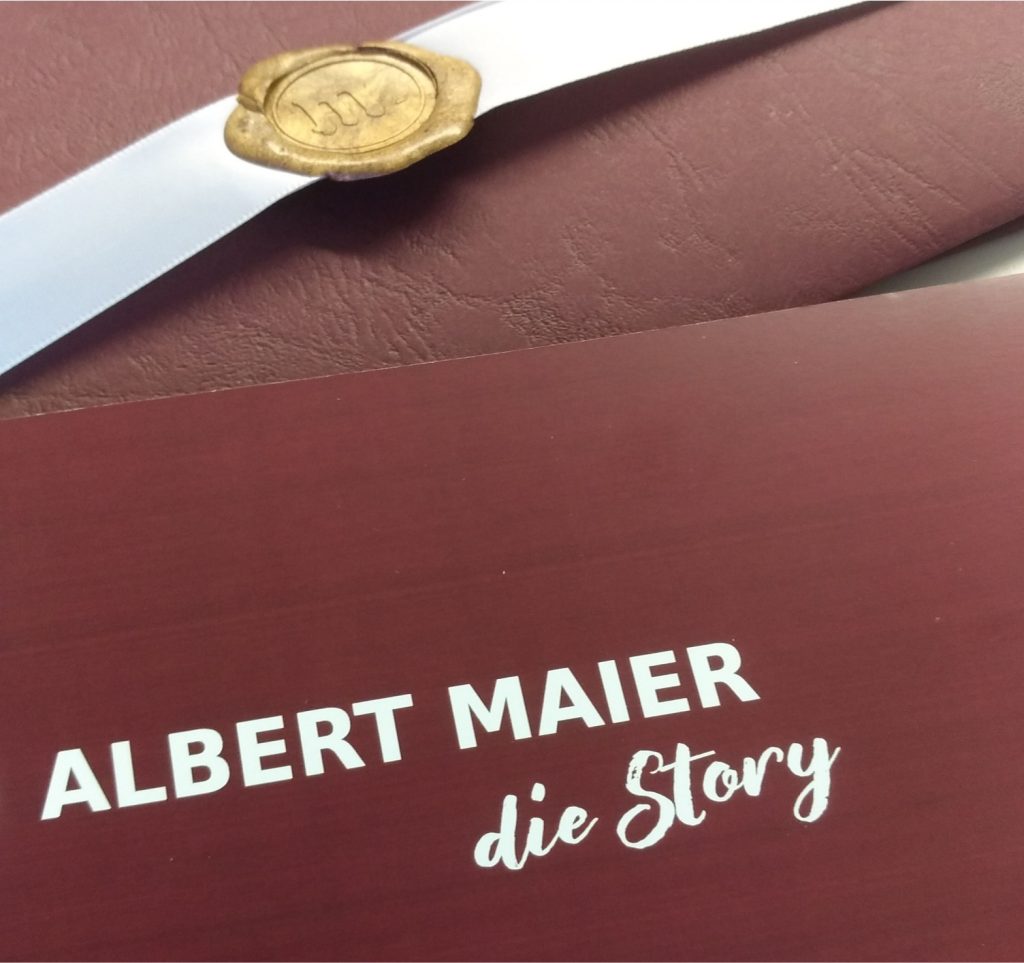 Imagebroschüre Albert Maier Bares für Rares ZDF | Laura Friedrich Design